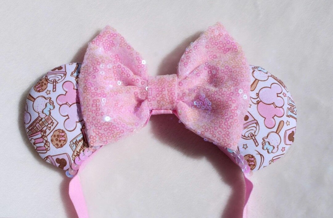 Snack Ears, Minnie Ears, Minnie Mouse, Mickey Mouse, Mouse Ears, Park ...