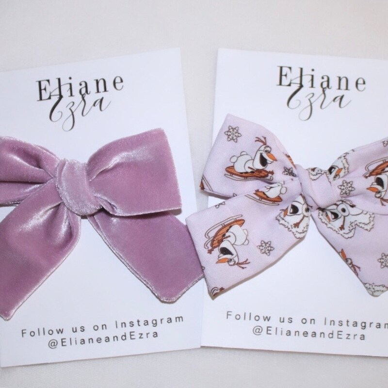 Frozen Hair Bows - Etsy