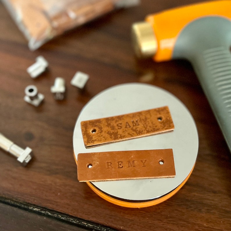 Personalized Dog Bandana Custom Leather Name Tag Dog Bandana - Etsy