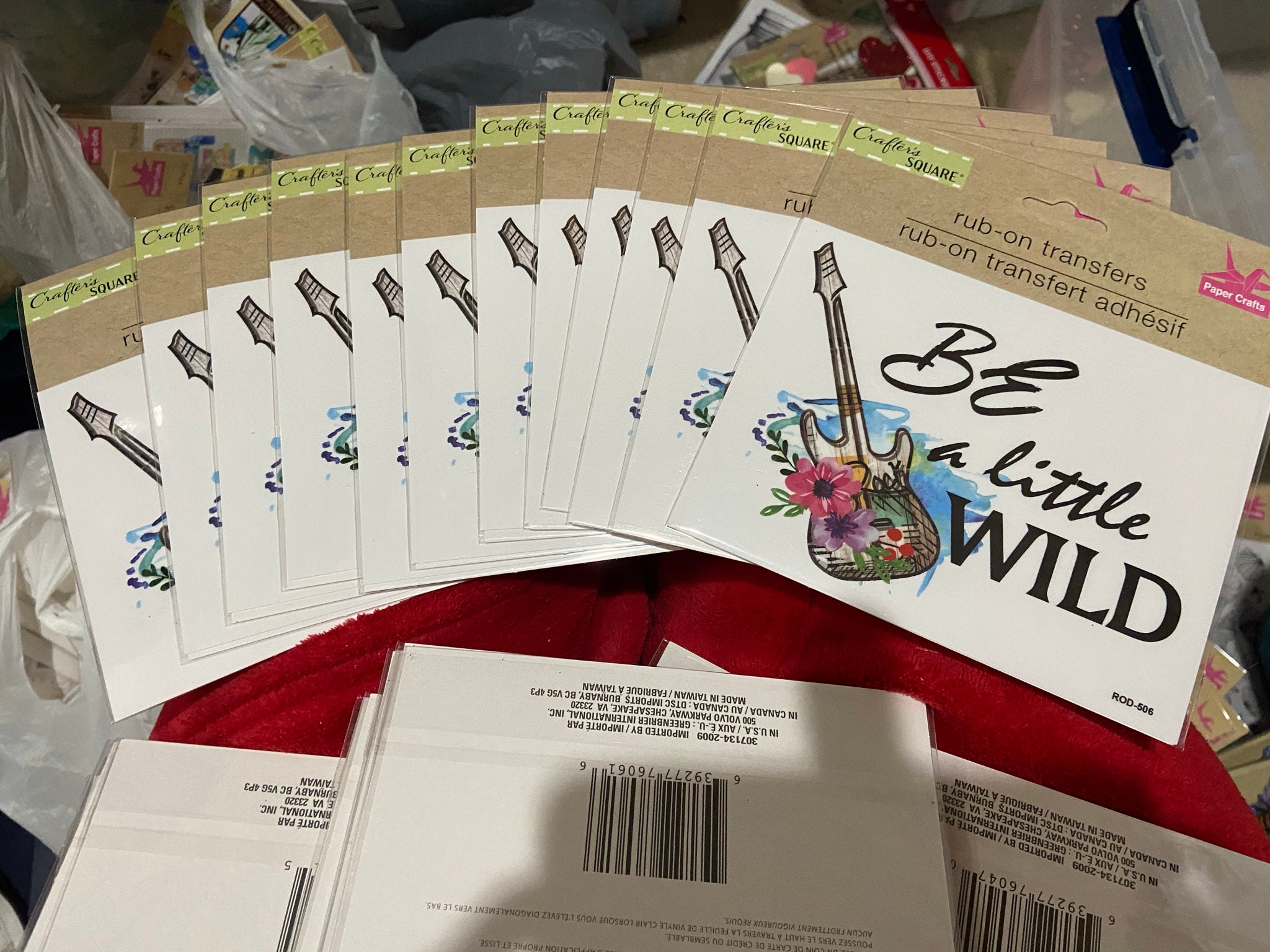 Rub-on Transfers | Rub-on Stickers - Rub-on Decals | Rub-on Decoration ...