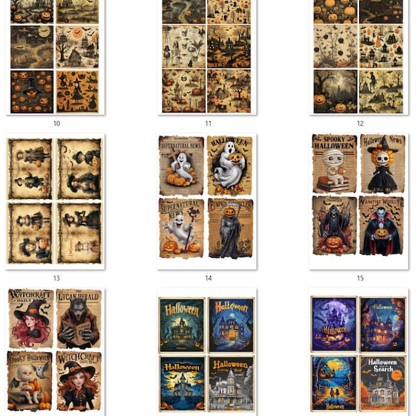 Halloween Rice Paper - Etsy