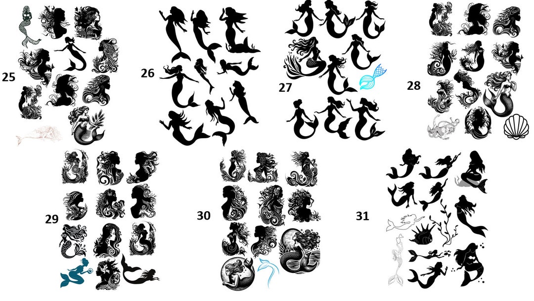 FREE SHIPPING - Nautical Rice Paper, Mermaids, Coaster Paper, Beach ...