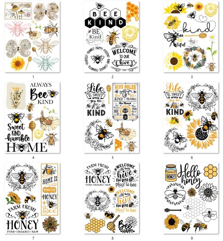 FREE SHIPPING USA 9.5x13in Rice Paper, Shell Paper, Bee Papers, Bee ...