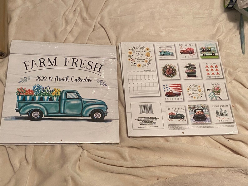 2022 Farm House Calendars - Etsy