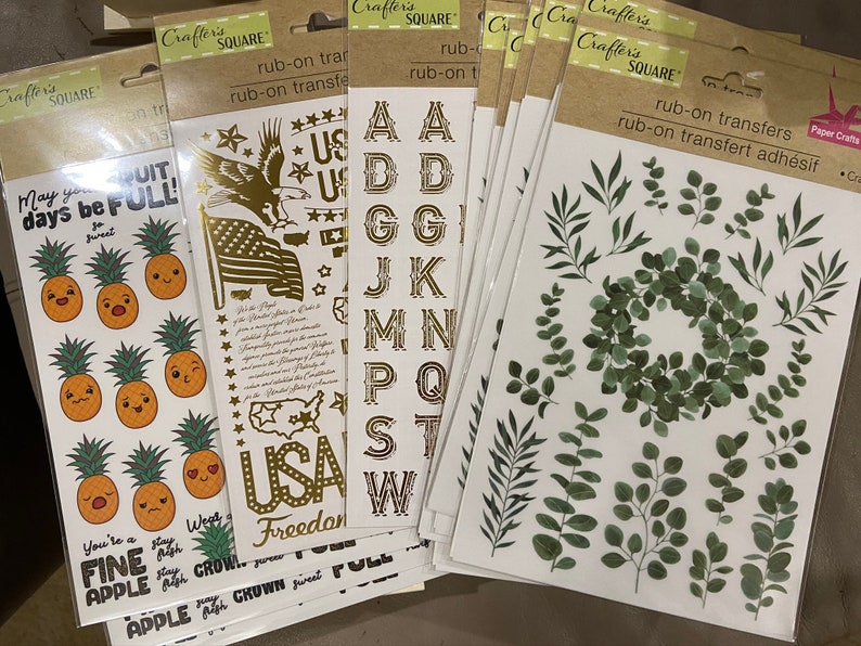 Sticker and Stencil DIY Bundle Multiple Different Packs of | Etsy