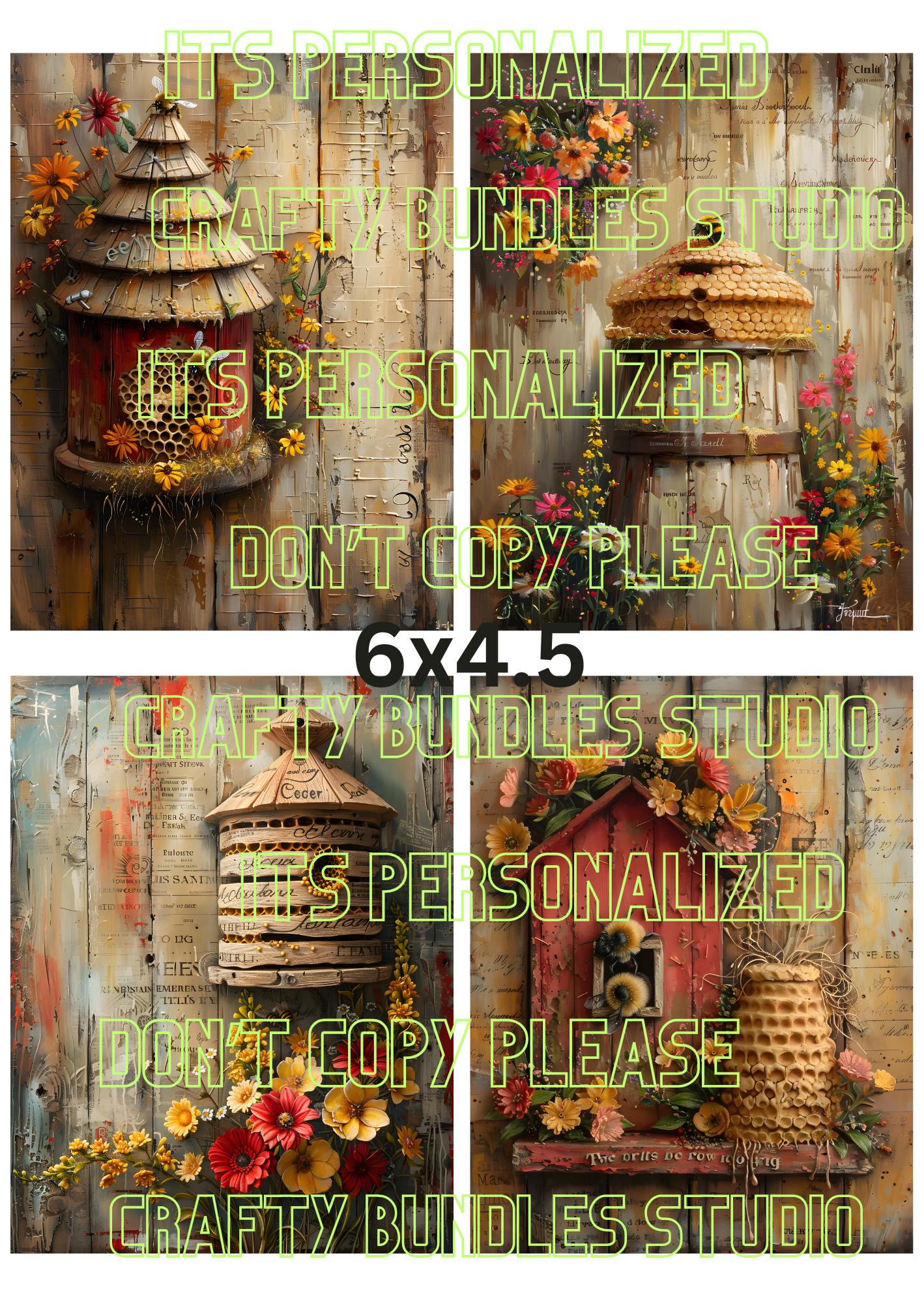 FREE SHIPPING USA 9.5x13in Rice Paper, Shell Paper, Bee Papers, Bee ...