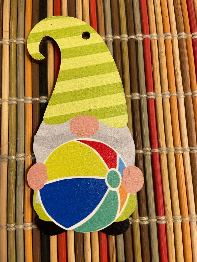 Summertime Gnomes Set 1, Summer Gnomes, Tiered Tray Gnomes, Gnome ...