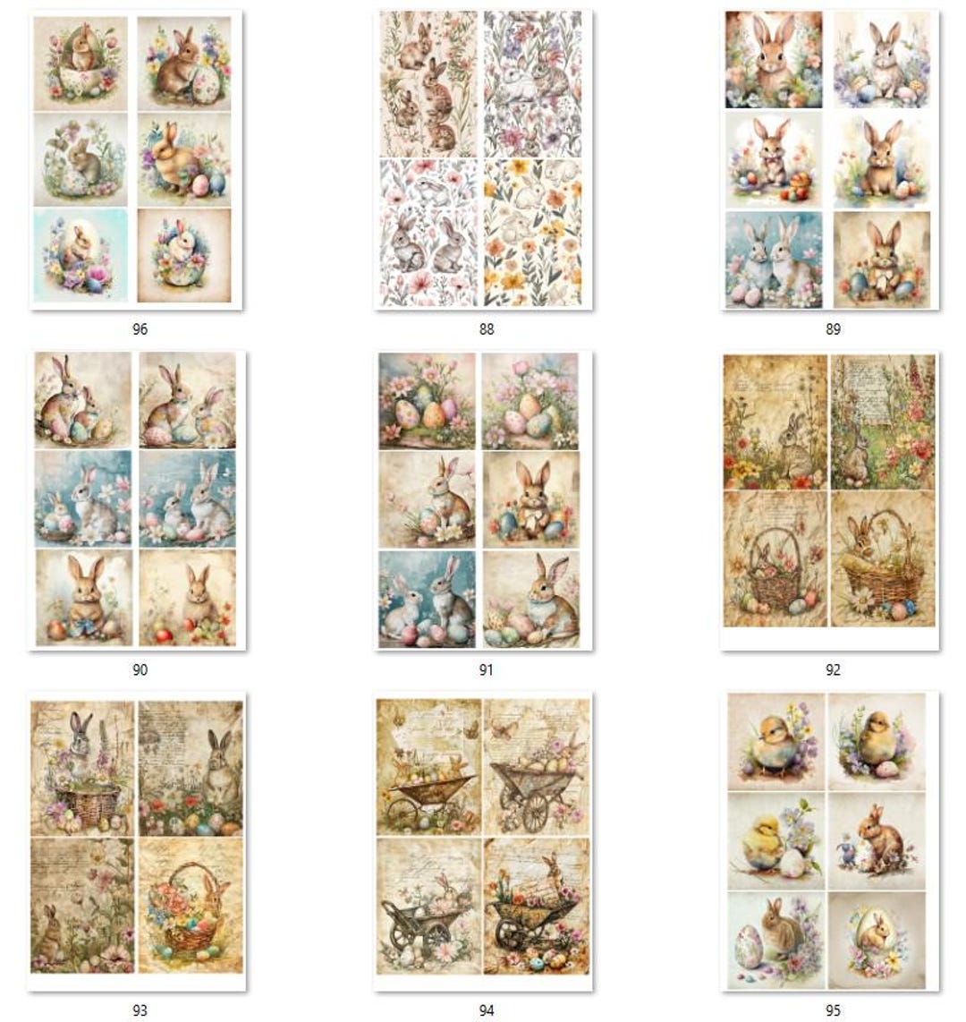 FREE SHIPPING USA 9.5x13in Rice Paper, Shell Paper, Easter Papers ...