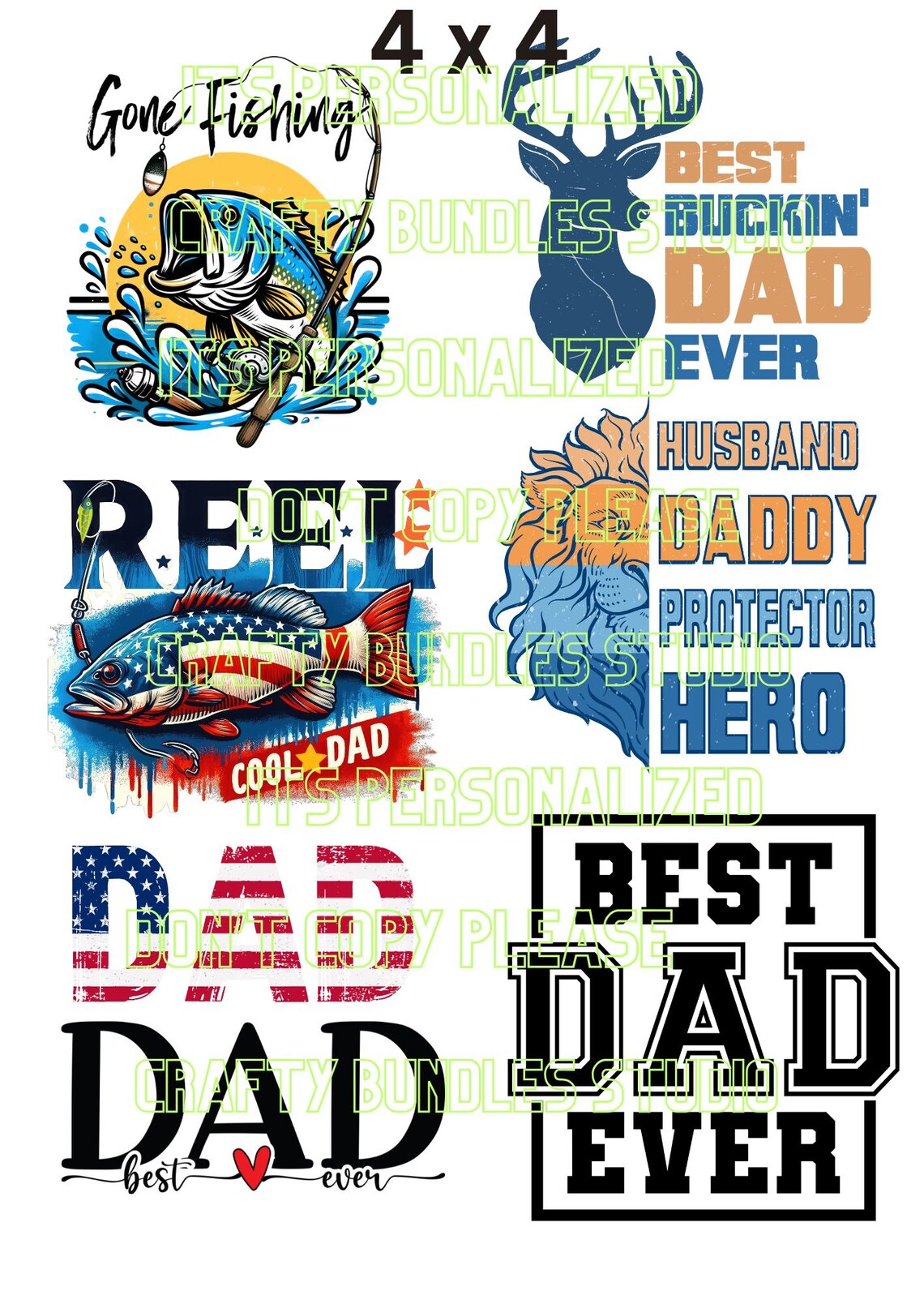 FREE SHIPPING USA 9.5x13in Rice Paper, Fathers Day, Man Papers, Dad ...