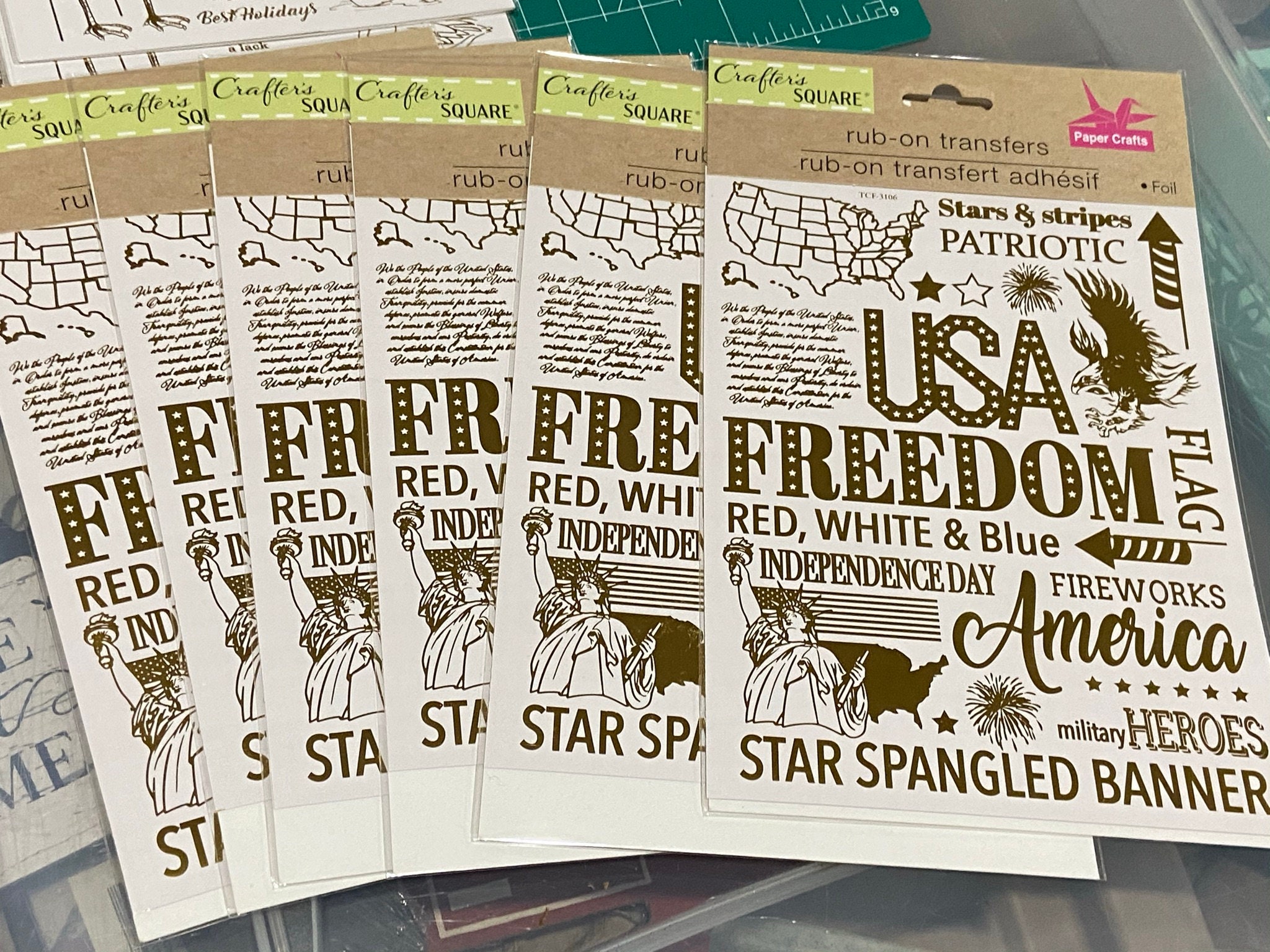 Rub-on Transfers | Rub-on Stickers - Rub-on Decals | Rub-on Decoration ...