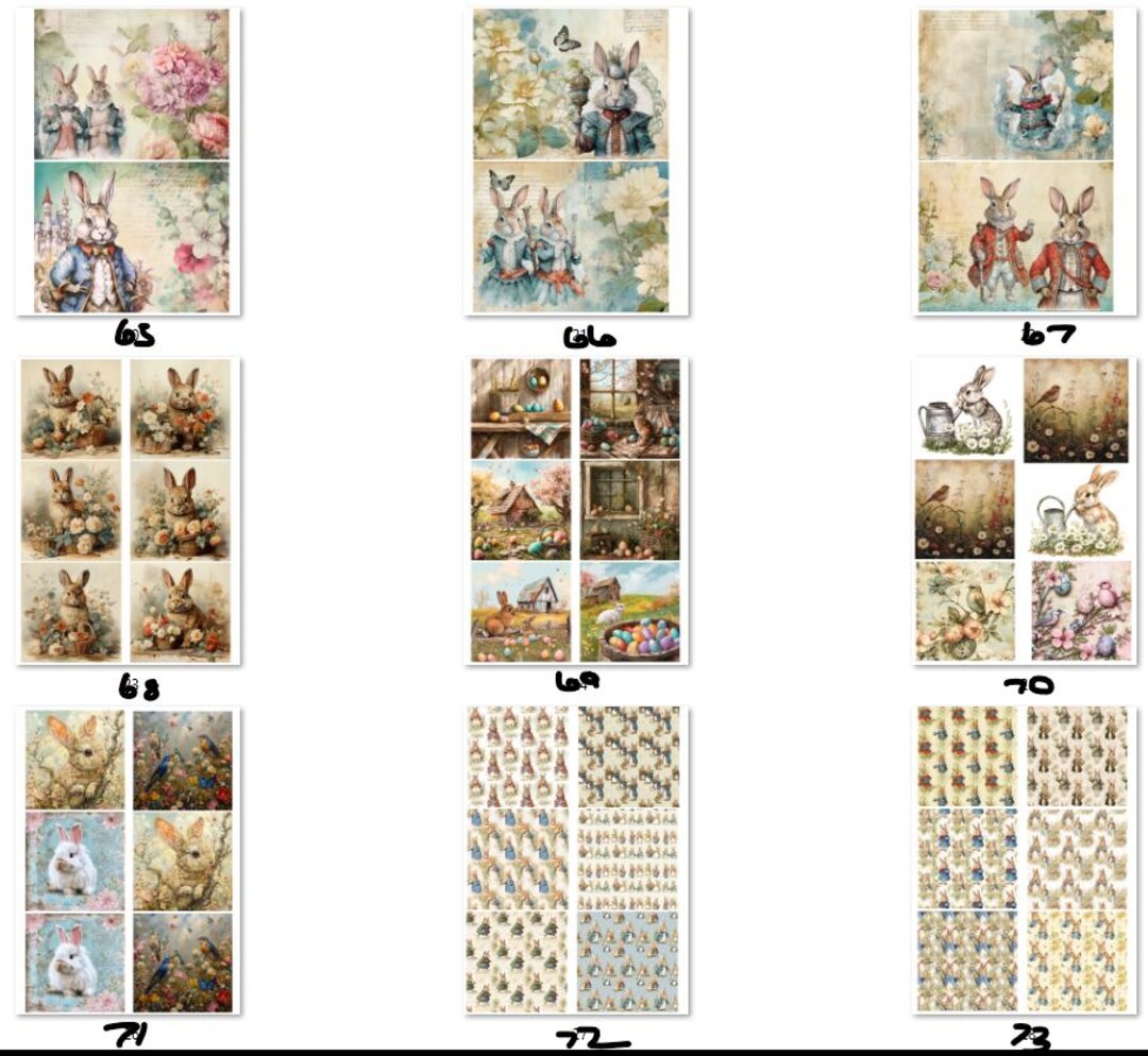 FREE SHIPPING USA 9.5x13in Rice Paper, Shell Paper, Easter Papers ...