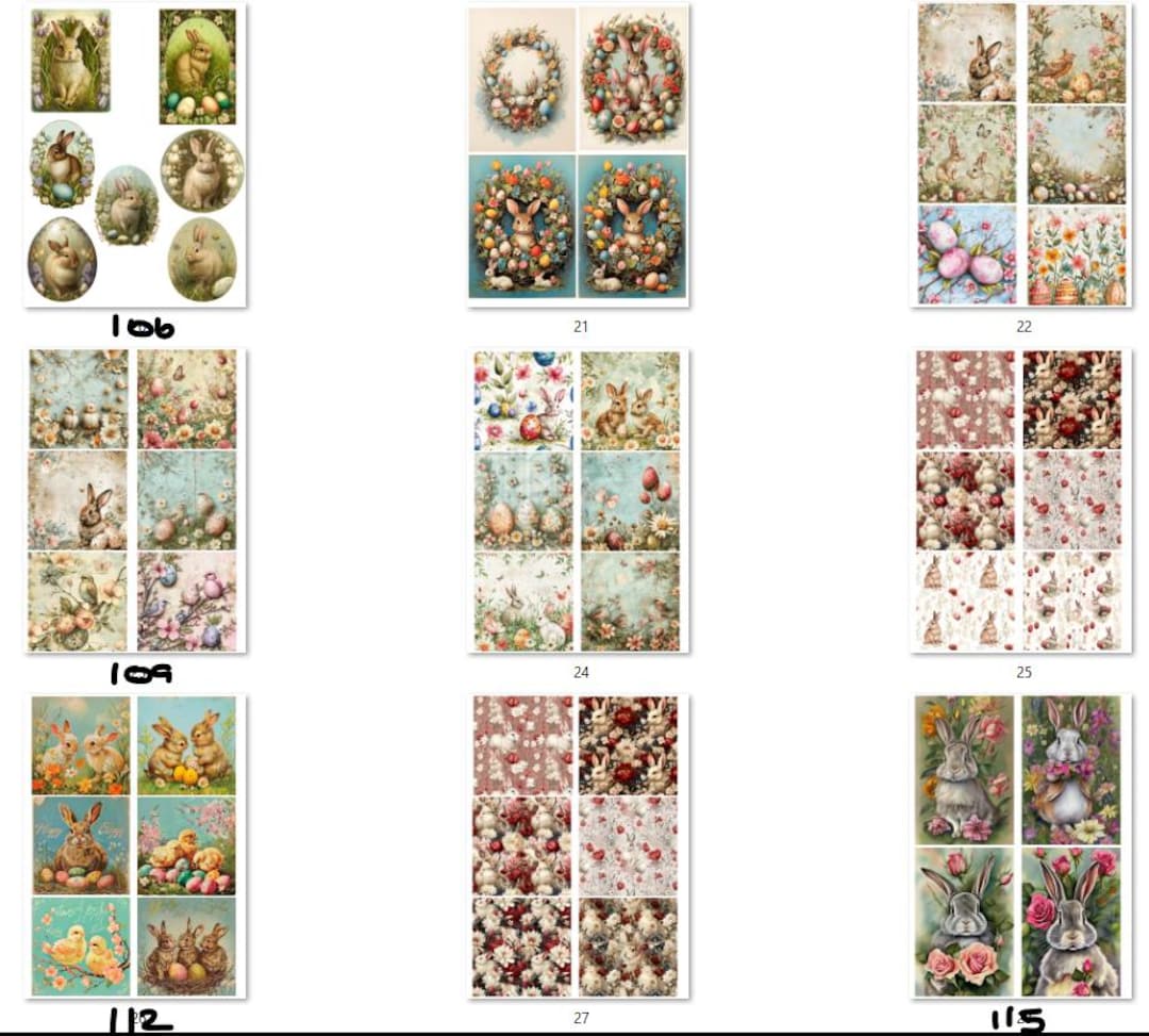 FREE SHIPPING USA 9.5x13in Rice Paper, Shell Paper, Easter Papers ...