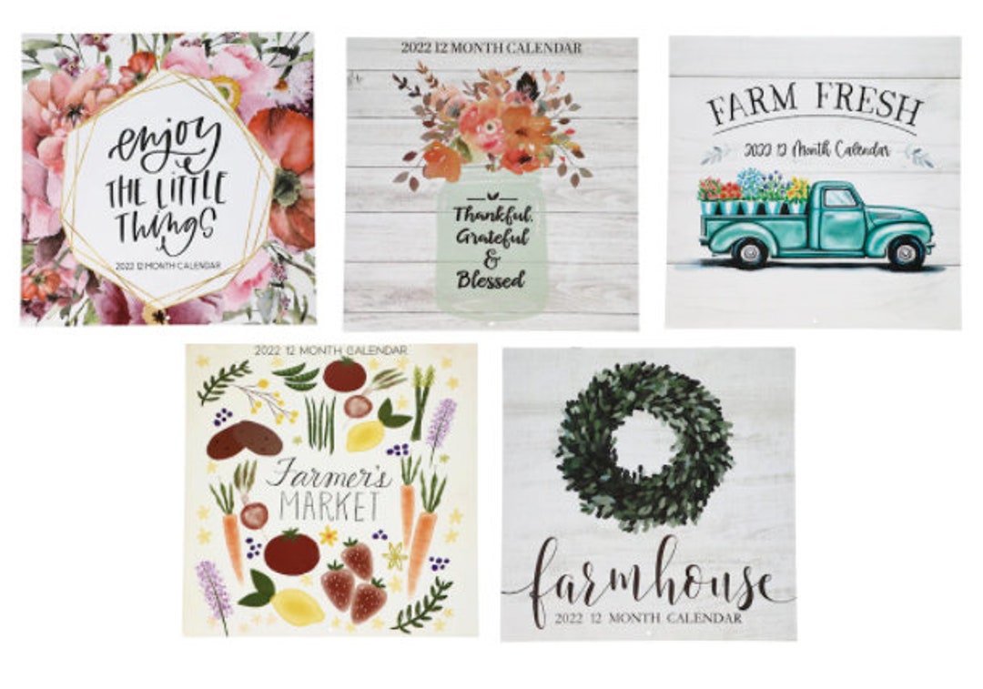 2022 Farm House Calendars - Etsy