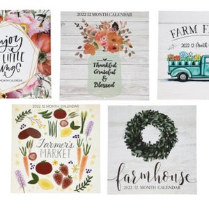 2022 Farm House Calendars - Etsy