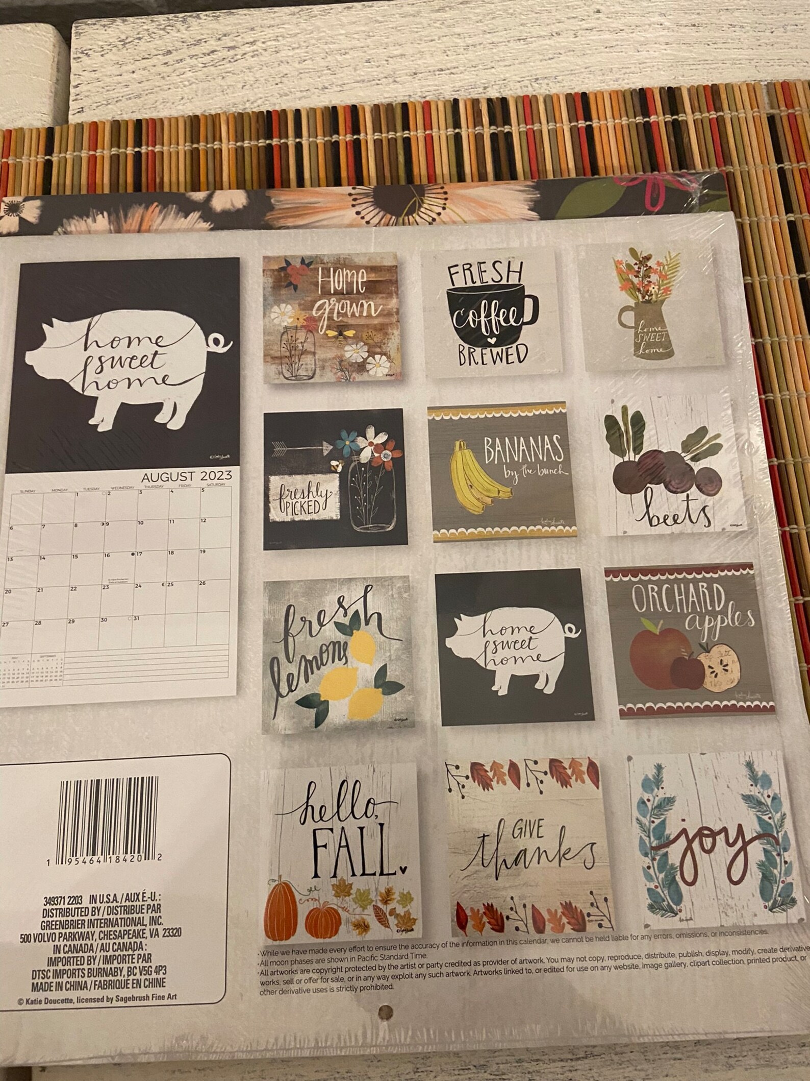 2023 Farmhouse Calendars Calendars for Decoupage Farmhouse - Etsy