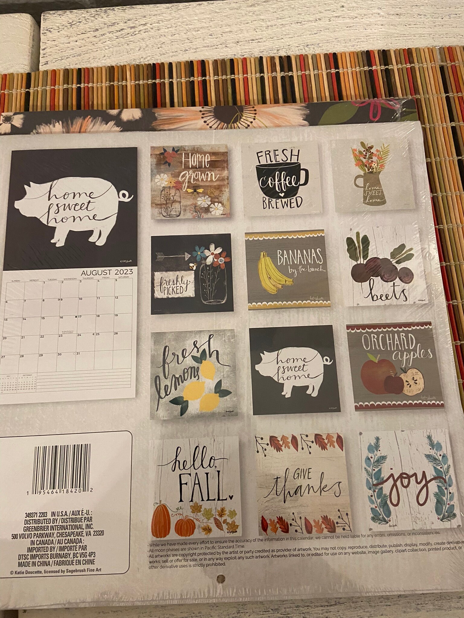 2023 Farmhouse Calendars Calendars for Decoupage Farmhouse - Etsy