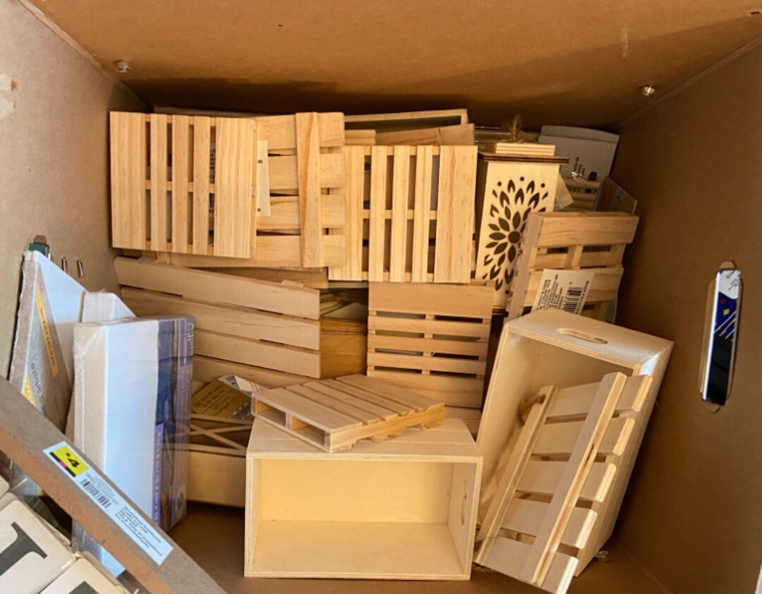 WOOD DIY Bundle, Multiple Wood Items for DIY Projects, Wood Coasters ...