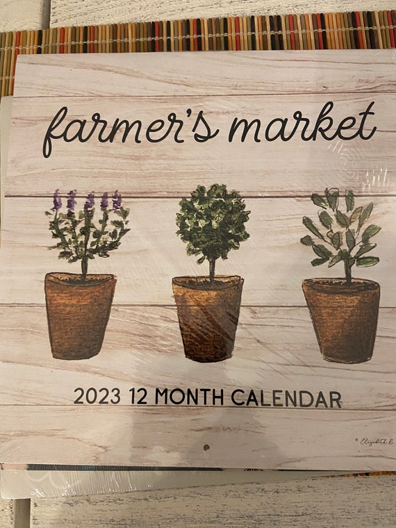 2023 Farmhouse Calendars Calendars for Decoupage Farmhouse - Etsy