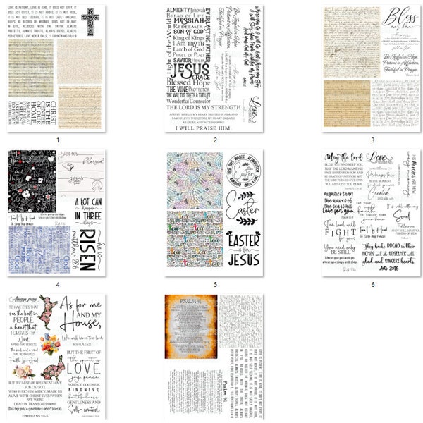 Decoupage Cross - Etsy