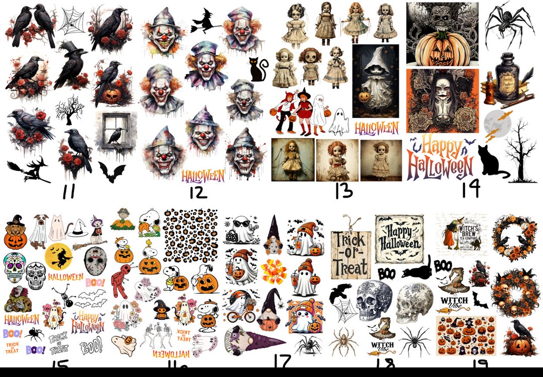 FREE SHIPPING 9.5x13 Inches Halloween Rice Paper, Coaster Rice Paper ...