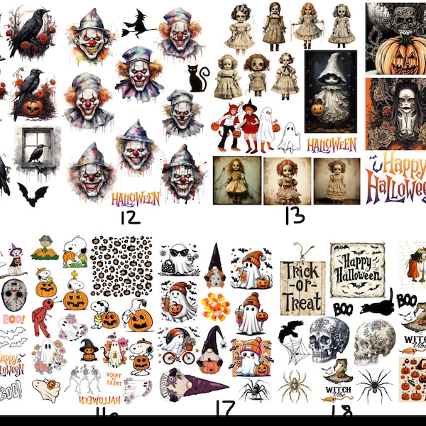 Halloween Rice Paper - Etsy