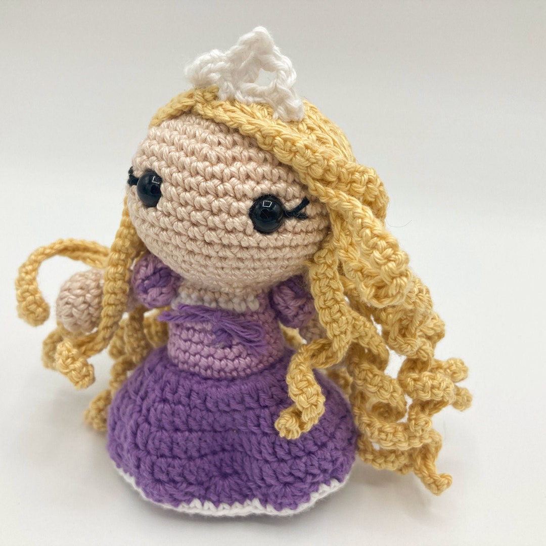 Character Amigurumi Puppet Princess Rapunzel customization - Etsy