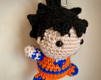 Crochet Mario Keychain - Etsy