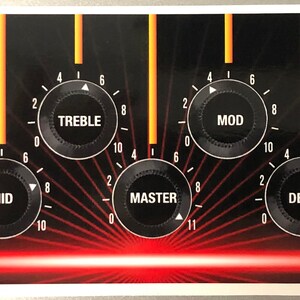 Positive Grid SPARK LENS FLARE Control Knob Decal - Etsy