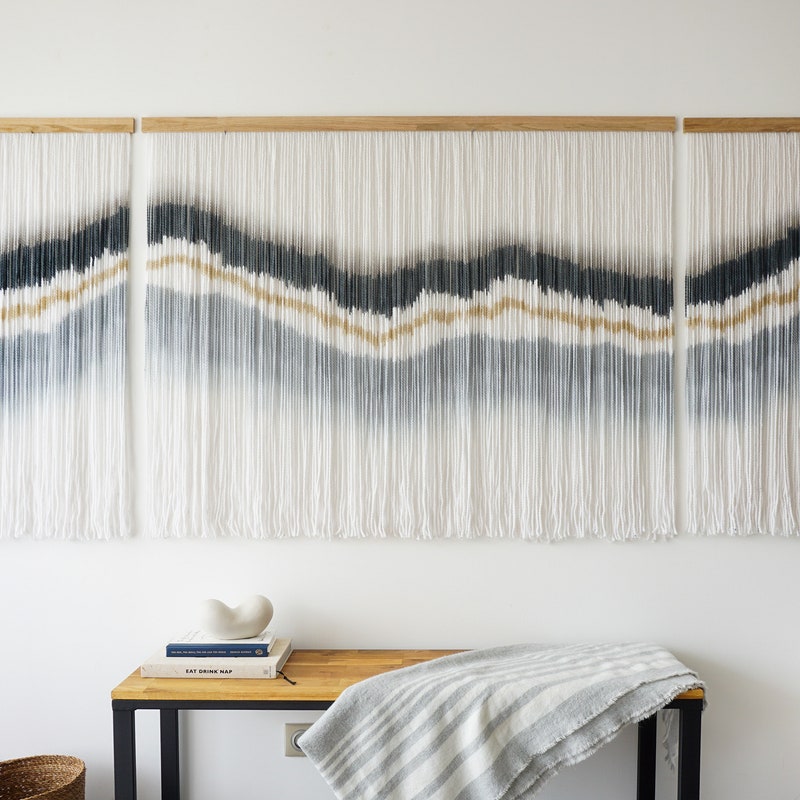 Dip Dyed Wall Hanging - Etsy