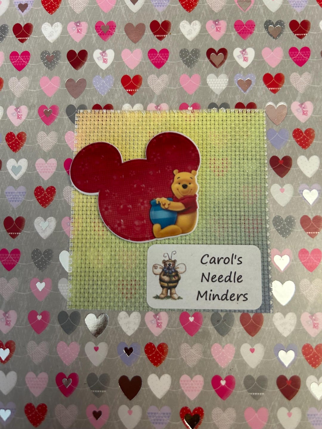 Winnie the Pooh/ Mickey Mouse Needle Minder - Etsy