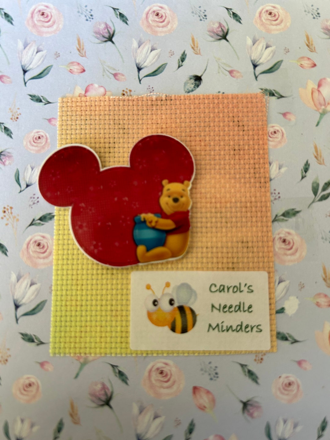Winnie & Mickey Needle Minder - Etsy