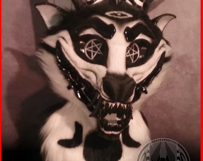 Ouija Demon Fursuit Head With Paws and Tail - Etsy