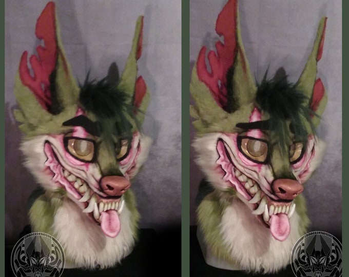 Zombie Dog Fursuit Head - Etsy