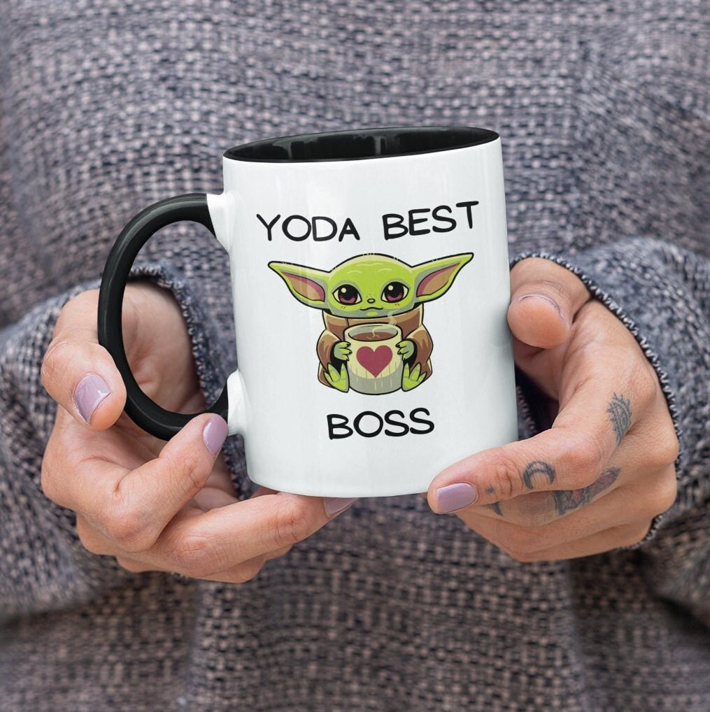 Yoda Boss, Office Supervisor Cute / Funny Boss Coffee / Tea Mug sold by ...