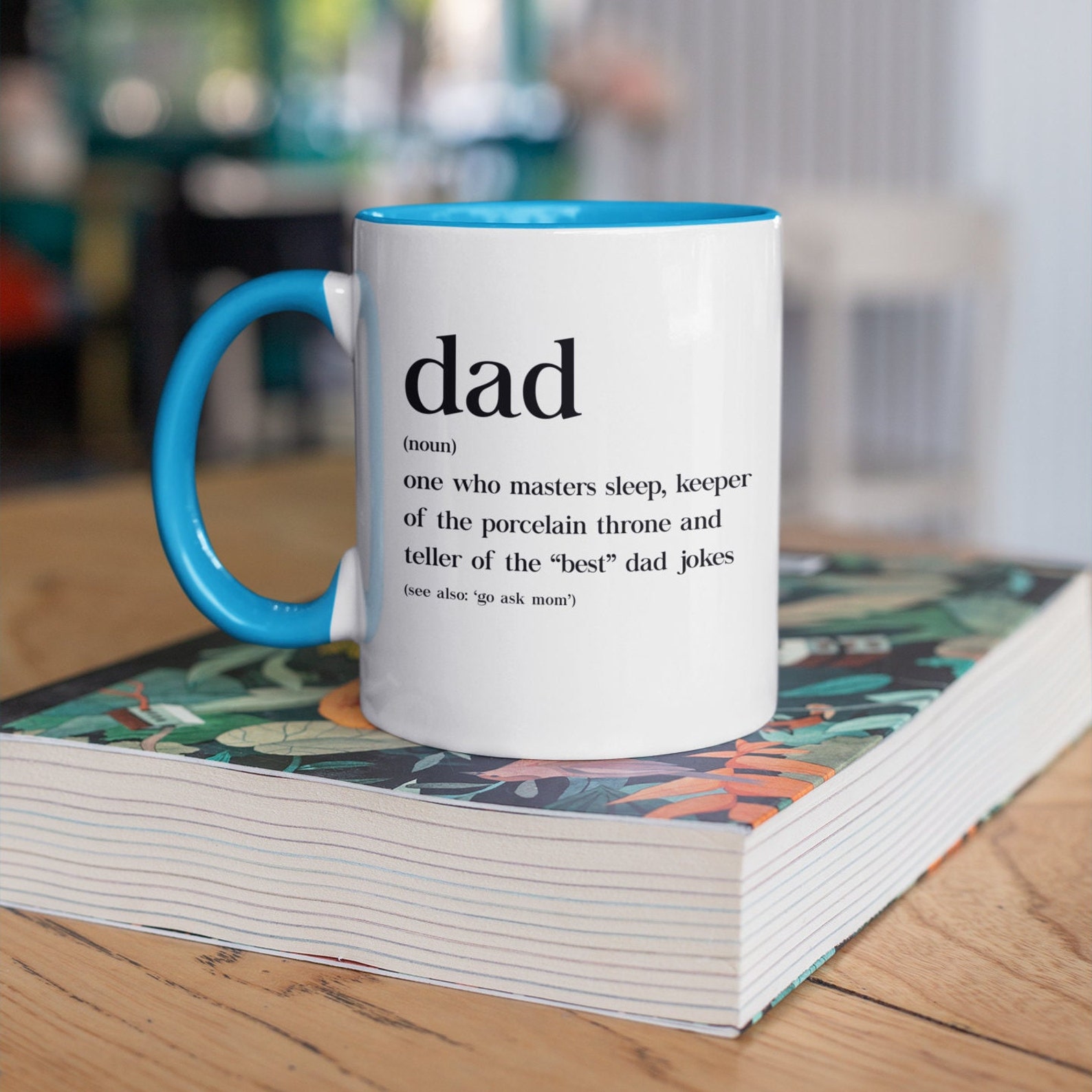 Dad Dictionary Definition, Father Cute / Funny Coffee / Tea Mug (11 or ...