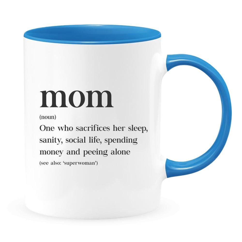 Mom Dictionary Definition, Mother Cute/funny Coffee Mug (11 or 15oz ...