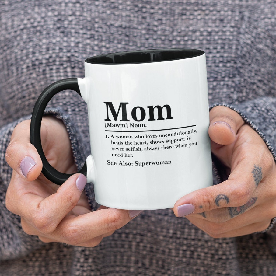 Mom Dictionary Definition Mother Cute / Funny Coffee Mug 11 - Etsy