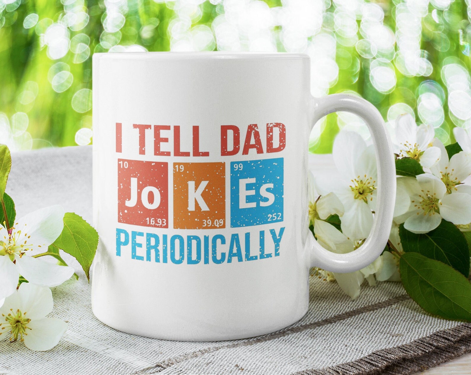 I Tell Dad Jokes Periodically, Jo K Es Periodic Table Chemical Elements ...