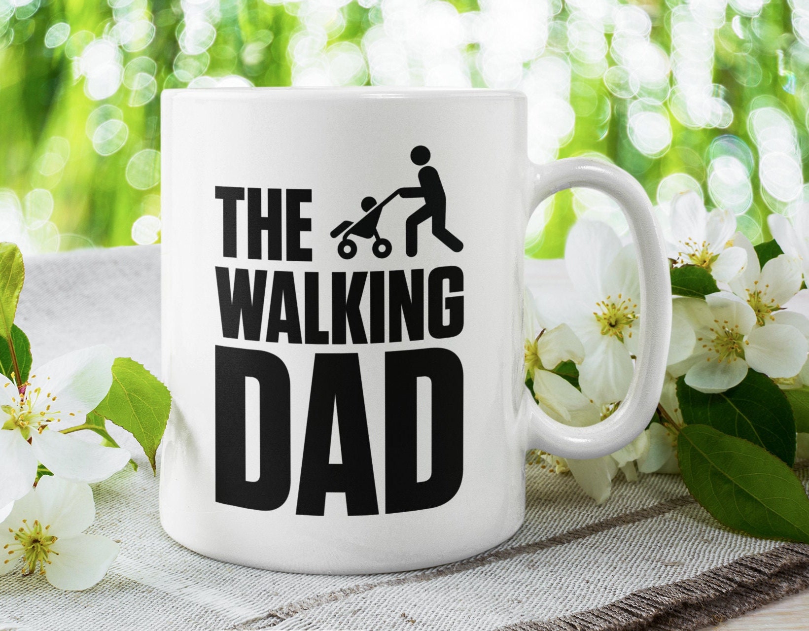 The Walking Dad, Father Funny Accent Mug sold by Emma Parker | SKU ...