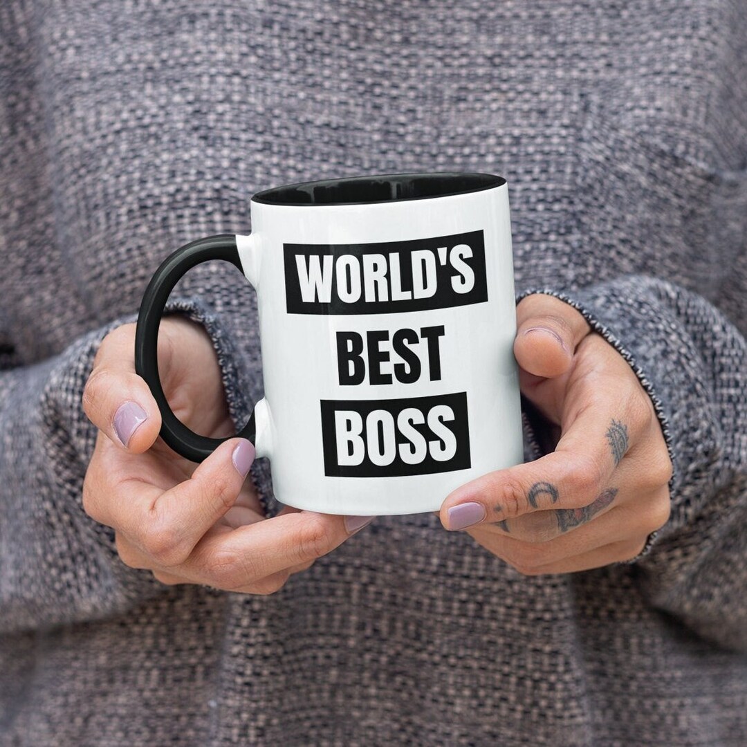 World's Best Boss, Office Supervisor Cute / Funny Coffee Mug (11 or ...