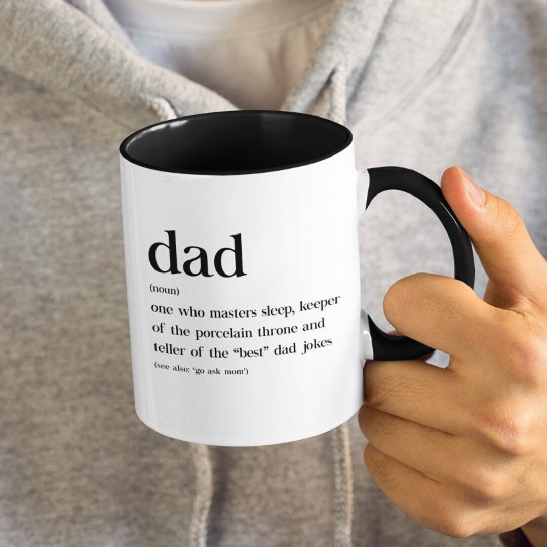 Dad Dictionary Definition, Father Cute / Funny Coffee / Tea Mug (11 or ...