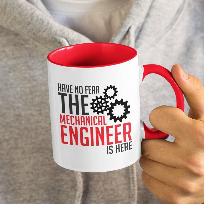 Have No Fear the Mechanical Engineer is Here Engineering - Etsy