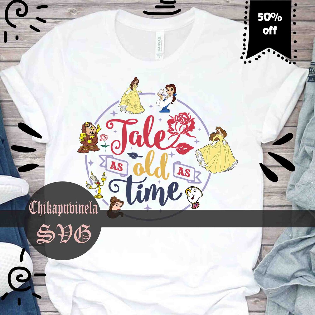 Tale as Old Time Svg Cartoon Svg Cricut File Clipart Svg - Etsy Ireland