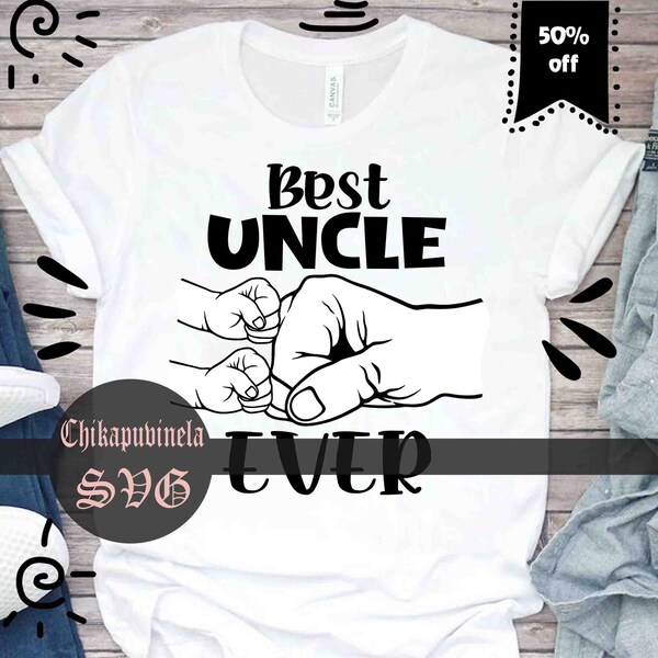 Best Uncle Ever Svg - Etsy
