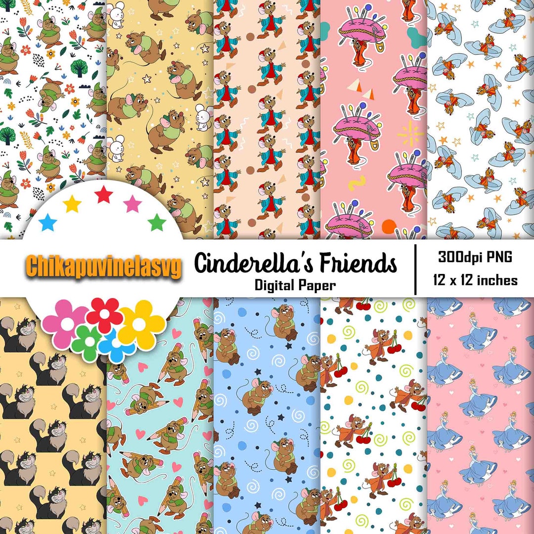 Friends Seamless Pattern, Digital Papers, Scrapbook Papers, Pattern ...