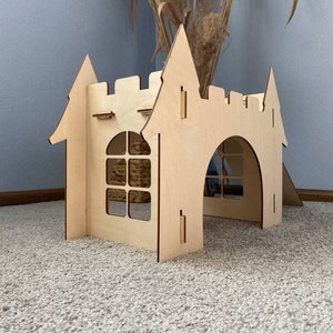 Rabbit Shelter, Bunny Hideaway, Pet Dwelling, Bunny Playhouse, Rabbit ...