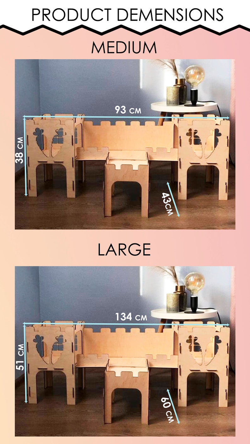 Wooden Rabbit House Bunny сastle 2 Ramps | Etsy