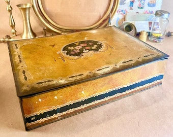 Antique Nabisco Tin Box - Etsy