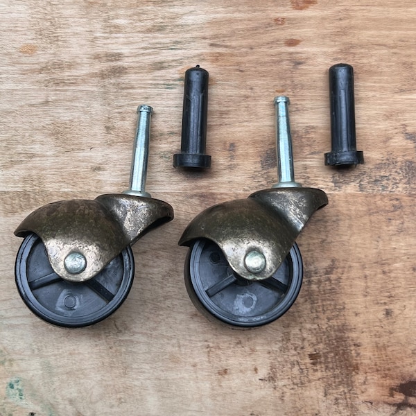 Vintage Caster Wheels - Etsy