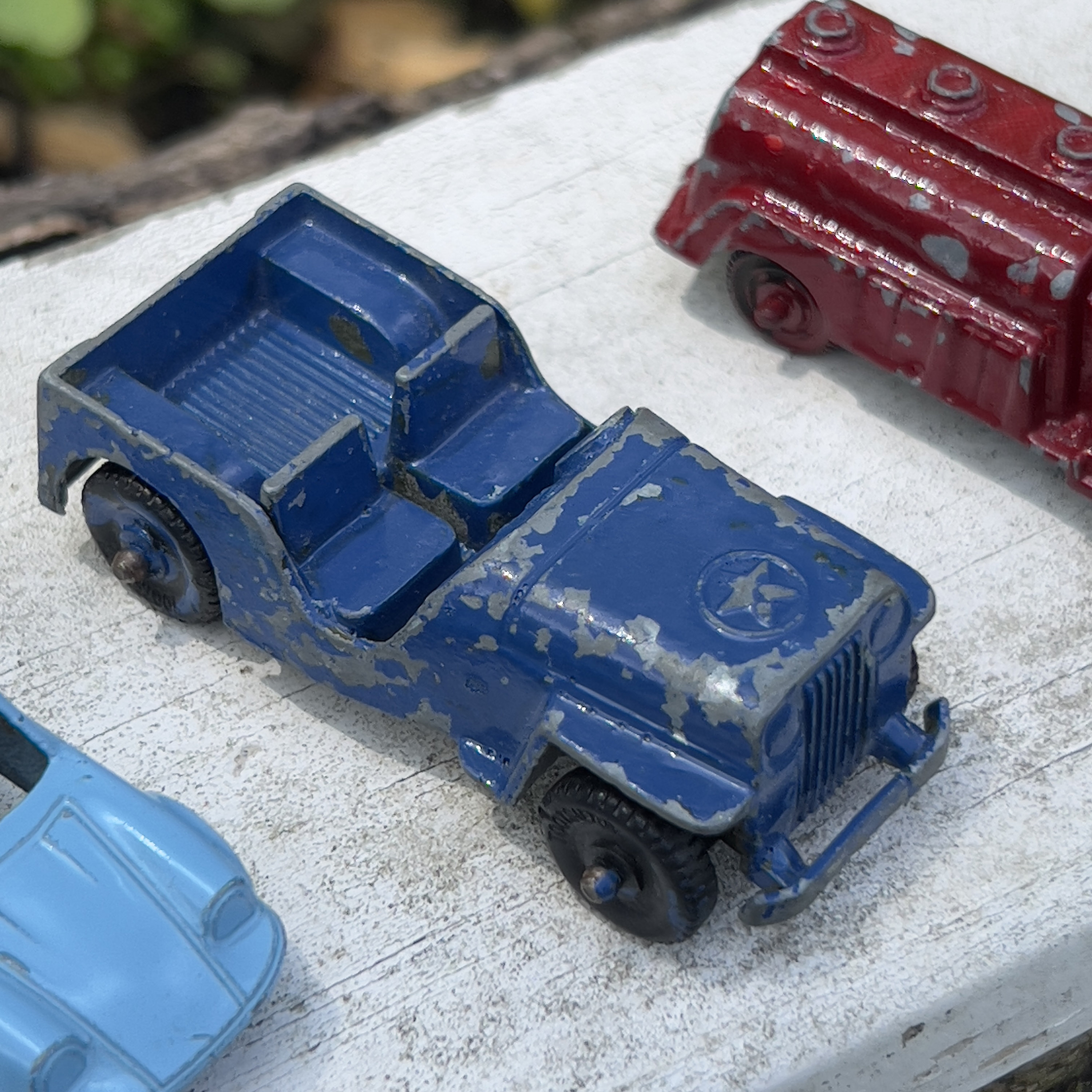 Vintage Metal Toy Cars Set of 4 - Etsy